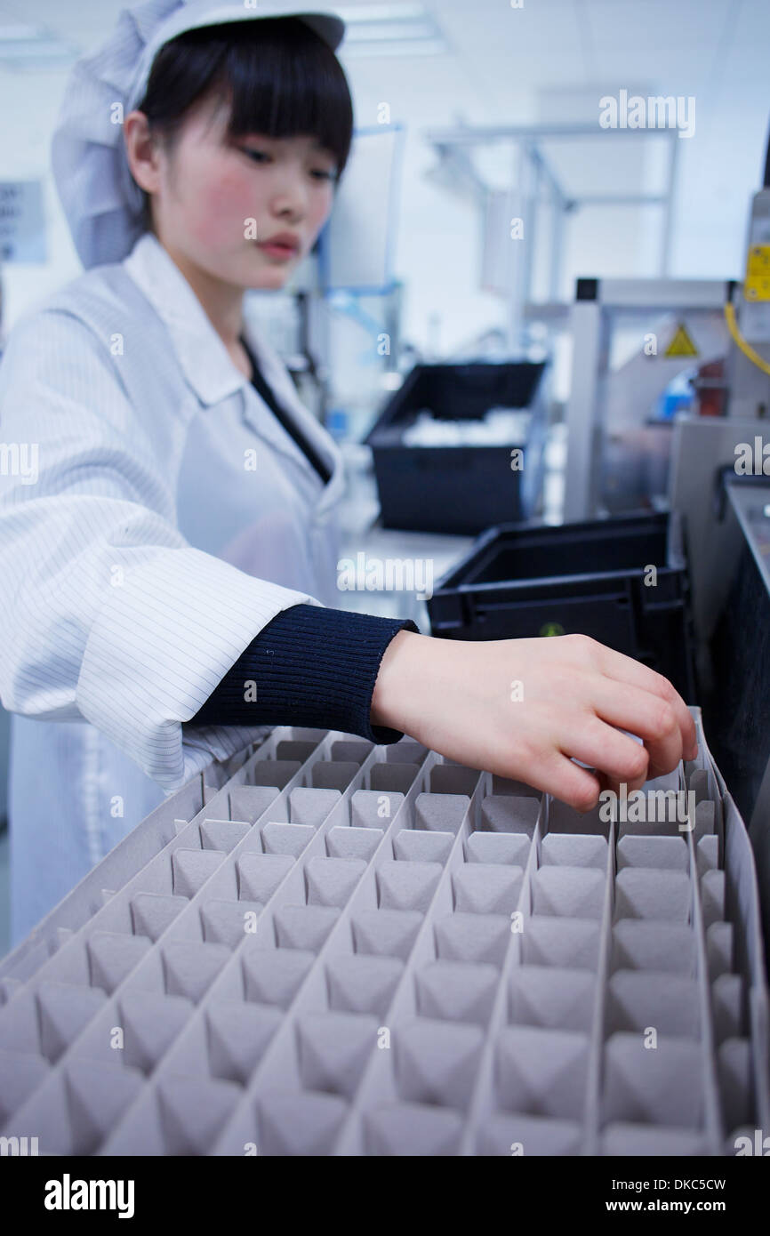 Chinese Female Factory Worker High Resolution Stock Photography and ...
