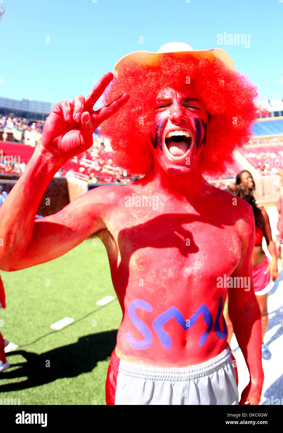 Ford stadium at southern methodist university hi-res stock photography ...