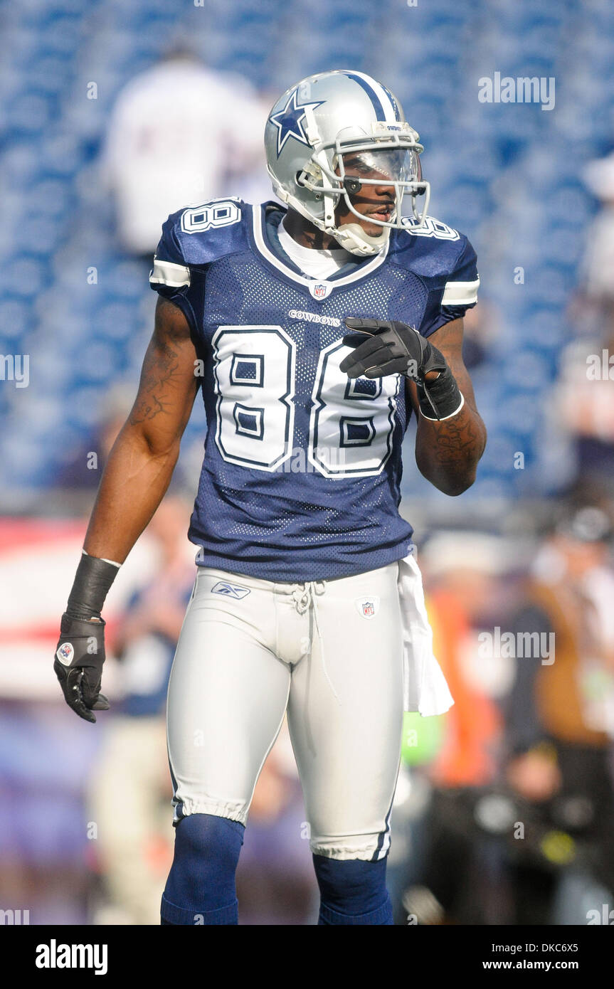 Oct. 16, 2011 - Foxborough, Massachusetts, U.S - Dallas Cowboys WR Dez ...