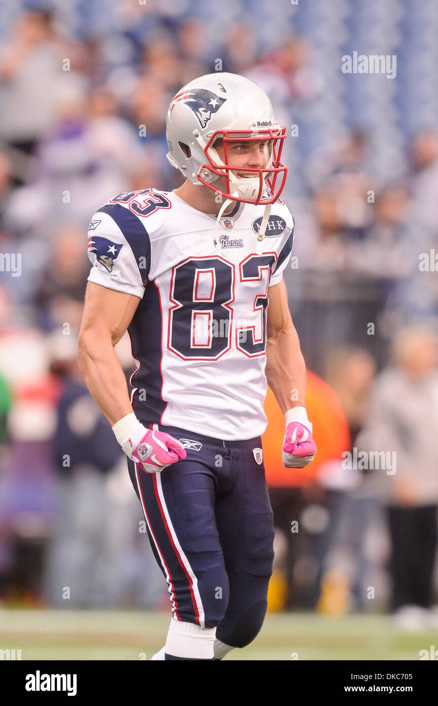 Oct. 16, 2011 - Foxborough, Massachusetts, U.S - New England Patriots ...