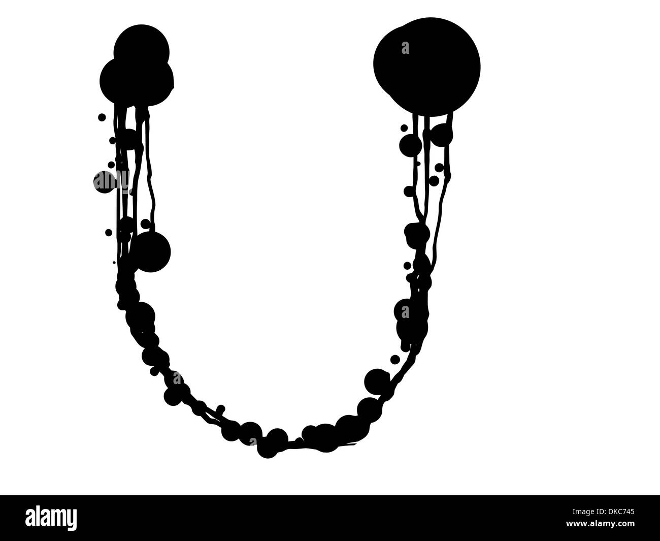 symbol U - Hand drawn vector abc Stock Vector Image & Art - Alamy