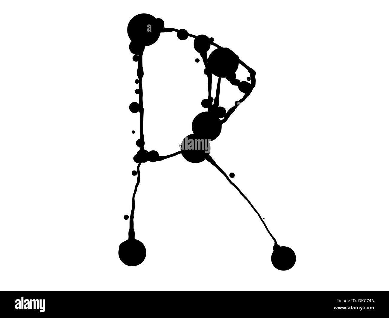 symbol R - Hand drawn vector abc Stock Vector Image & Art - Alamy