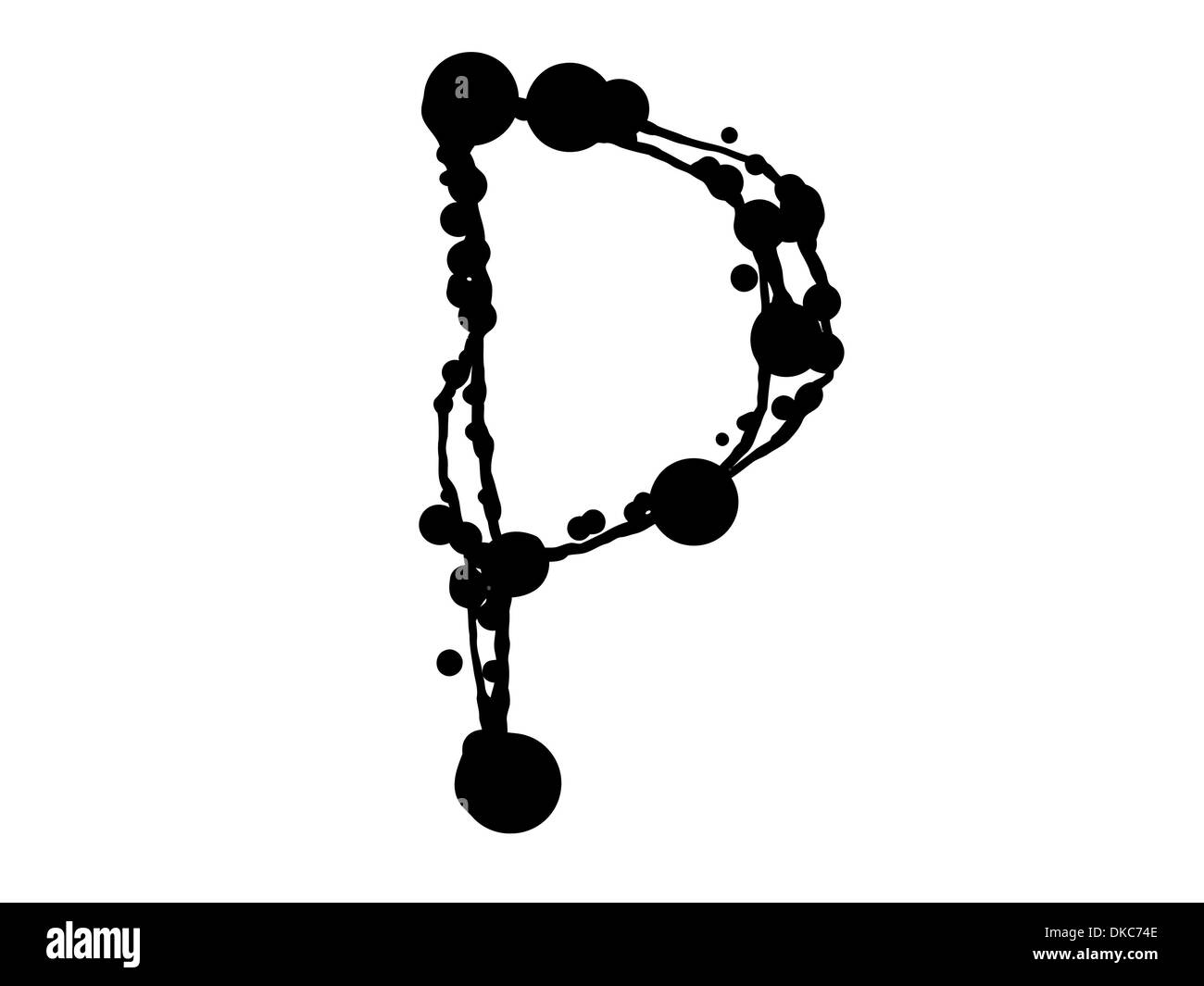 symbol P - Hand drawn vector abc Stock Vector Image & Art - Alamy