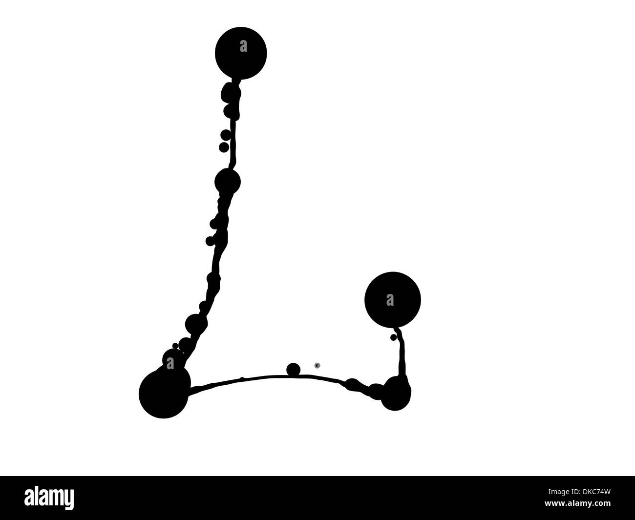 symbol L - Hand drawn vector abc Stock Vector Image & Art - Alamy