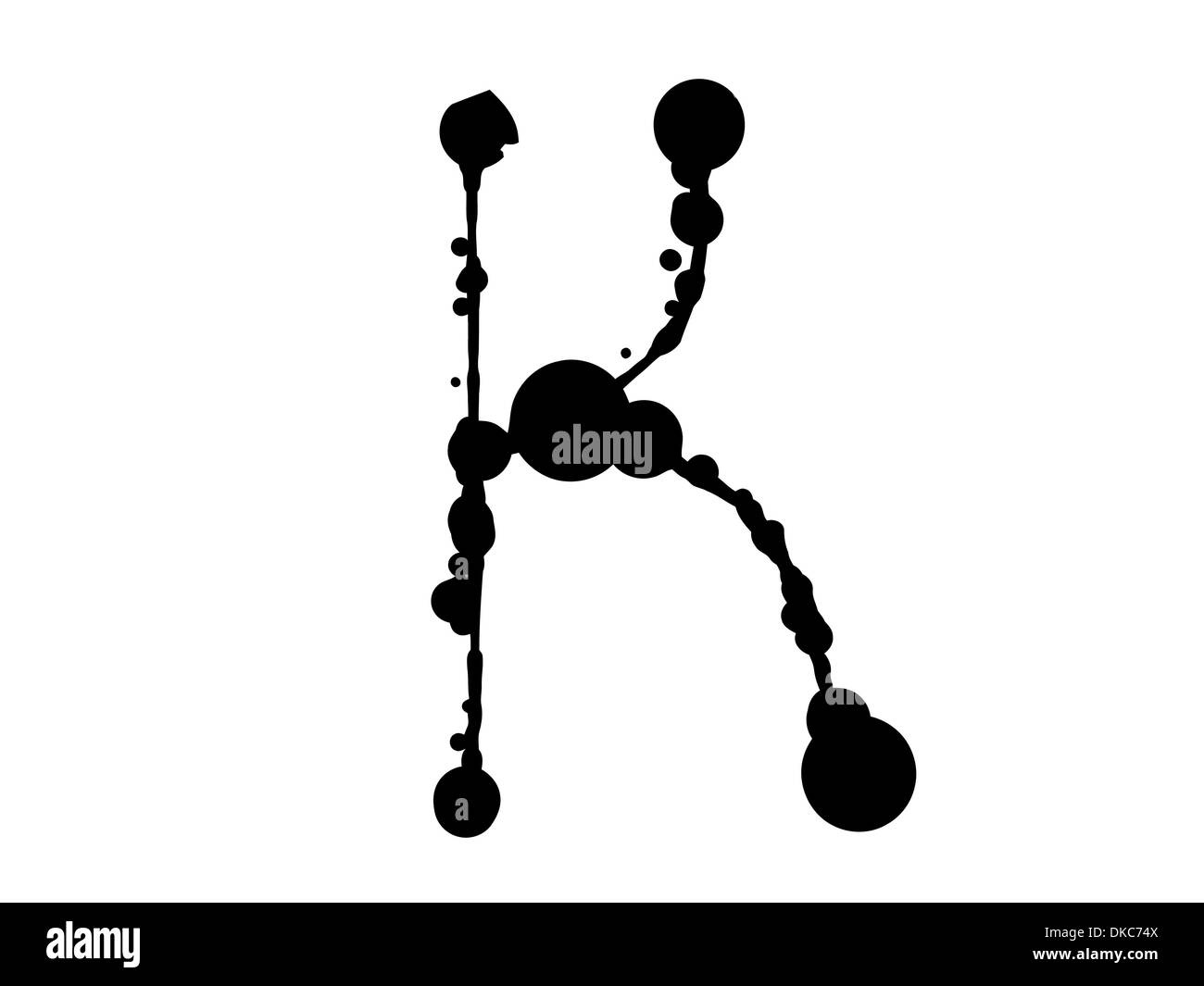 symbol K - Hand drawn vector abc Stock Vector Image & Art - Alamy