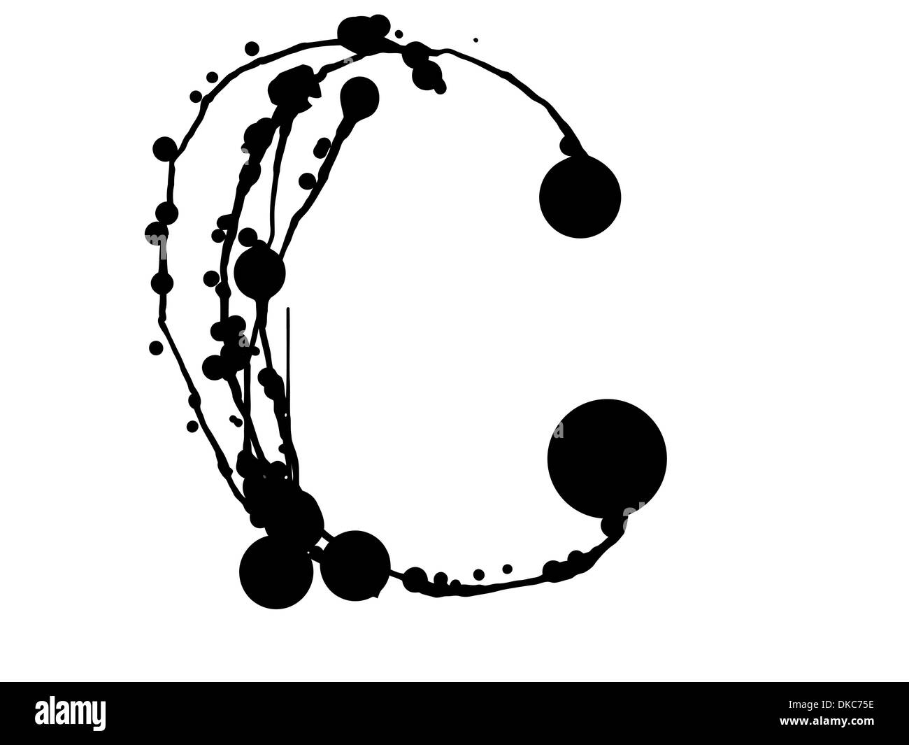 symbol C - Hand drawn vector abc Stock Vector Image & Art - Alamy