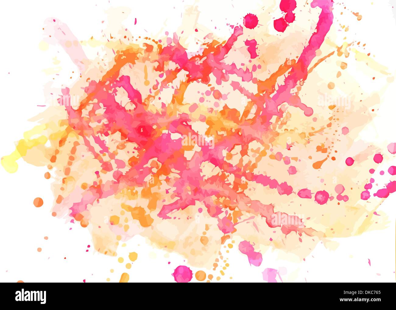 Red spots and blobs, watercolor abstract hand painted background Stock ...