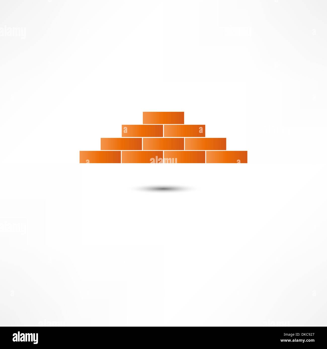 Brickwork symbol Stock Vector Images - Alamy