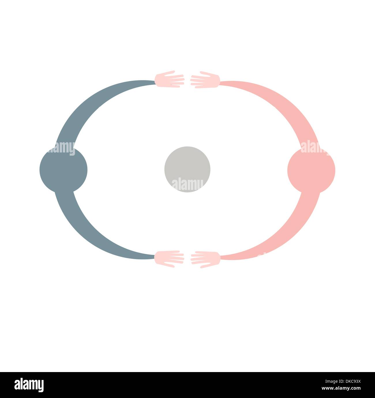 Team symbol. Collaboaration Stock Vector Image & Art - Alamy