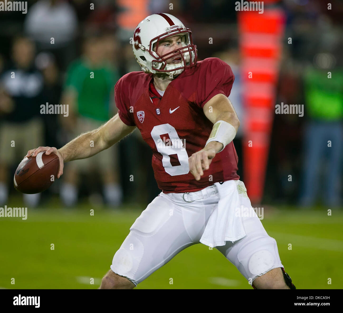 Palo Alto, CA, . 30th Nov, 2013. Stanford Cardinal quarterback Kevin ...