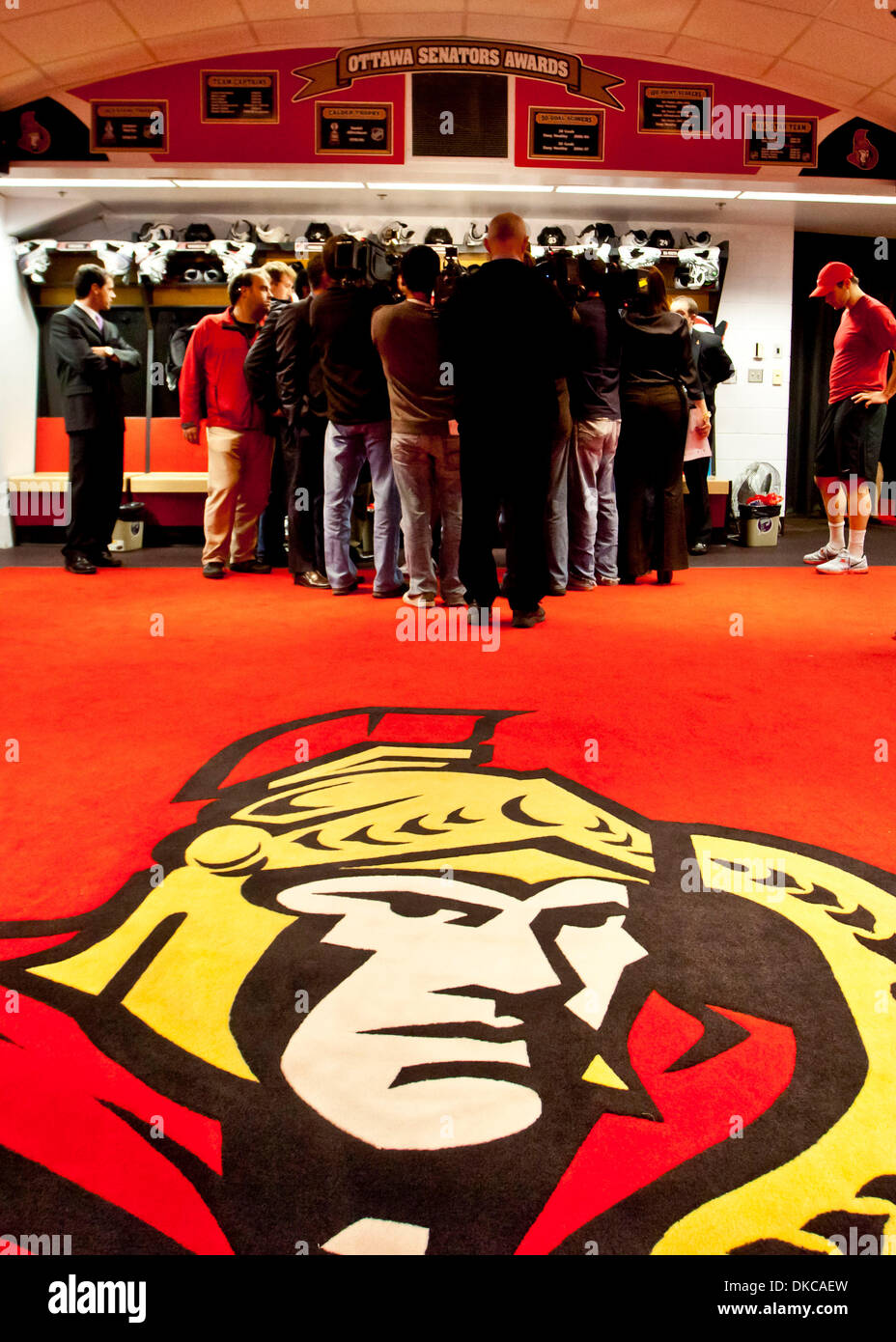 Media scrum in canada hi-res stock photography and images - Alamy