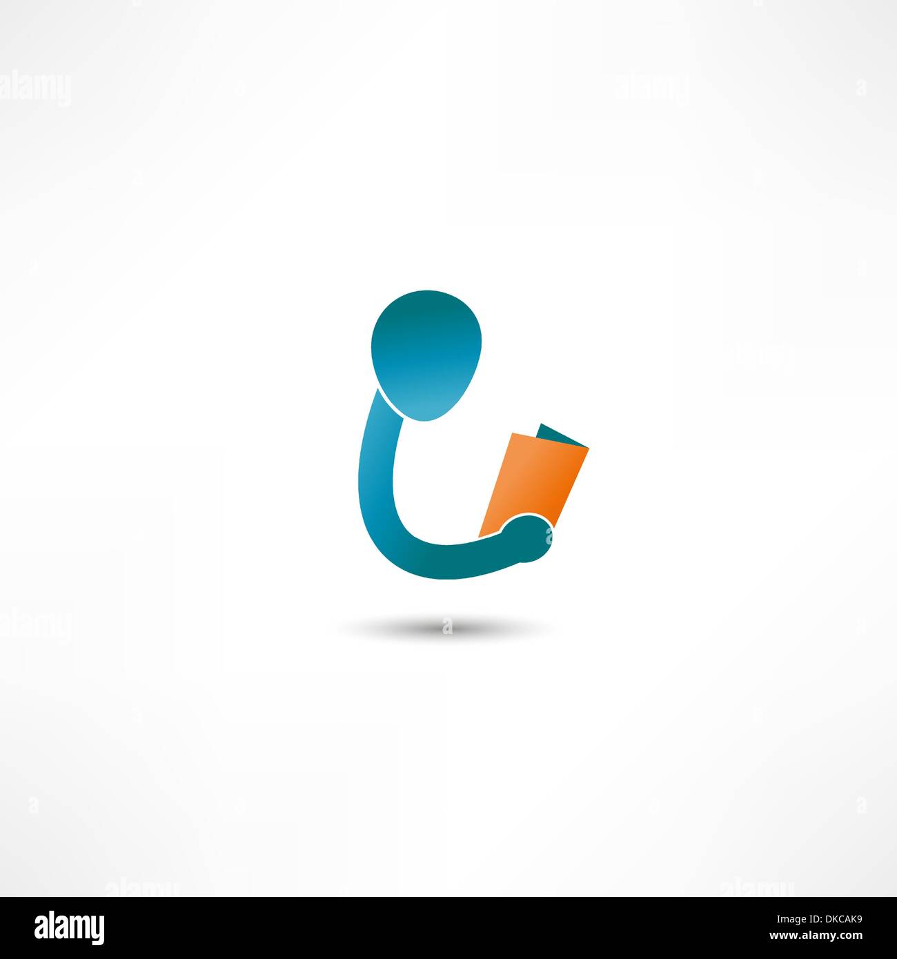 Book Reader Sign Icon Stock Vector Image & Art - Alamy