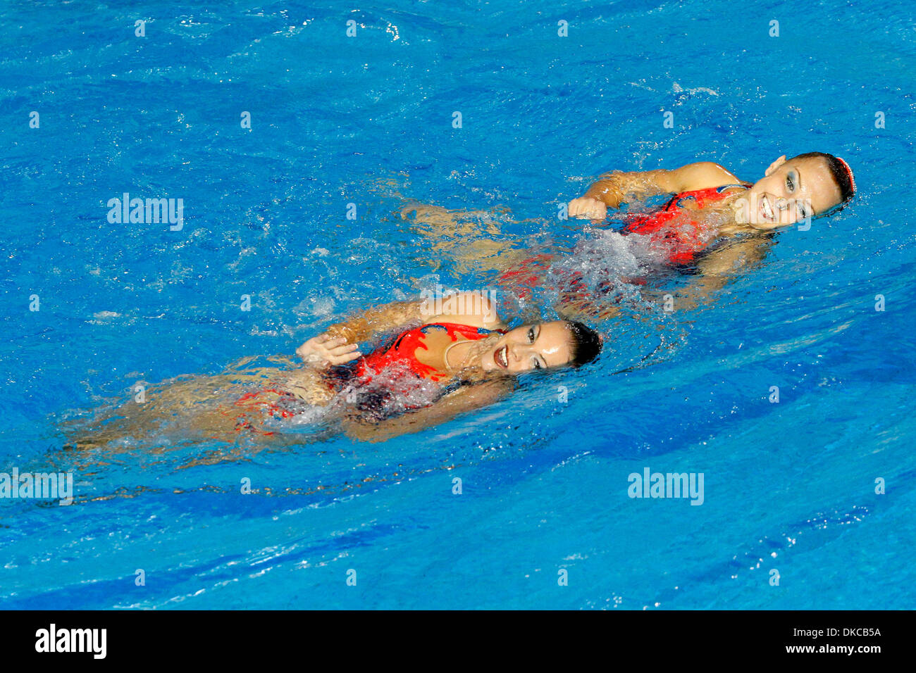 Oct. 20, 2011 - Guadalajara, Mexico - MARY KILLMAN and MARIYA KOROLEVA ...