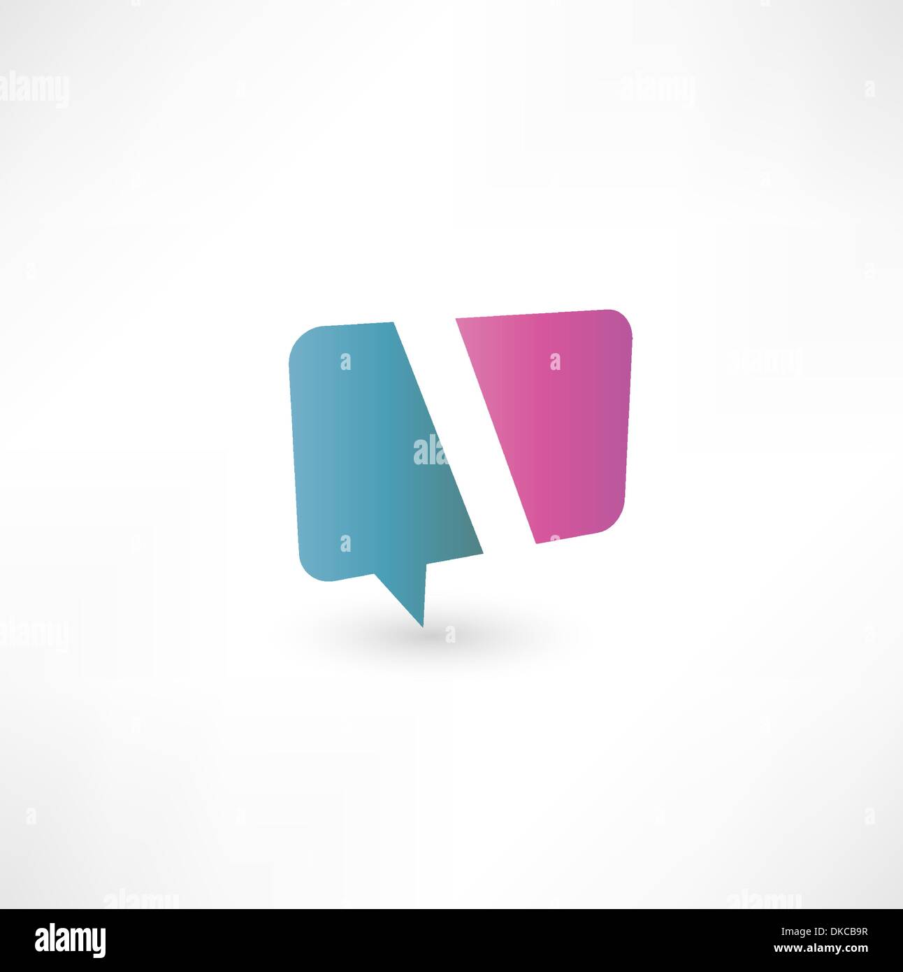 Abstract bubble icon based on the letter I Stock Vector Image & Art - Alamy