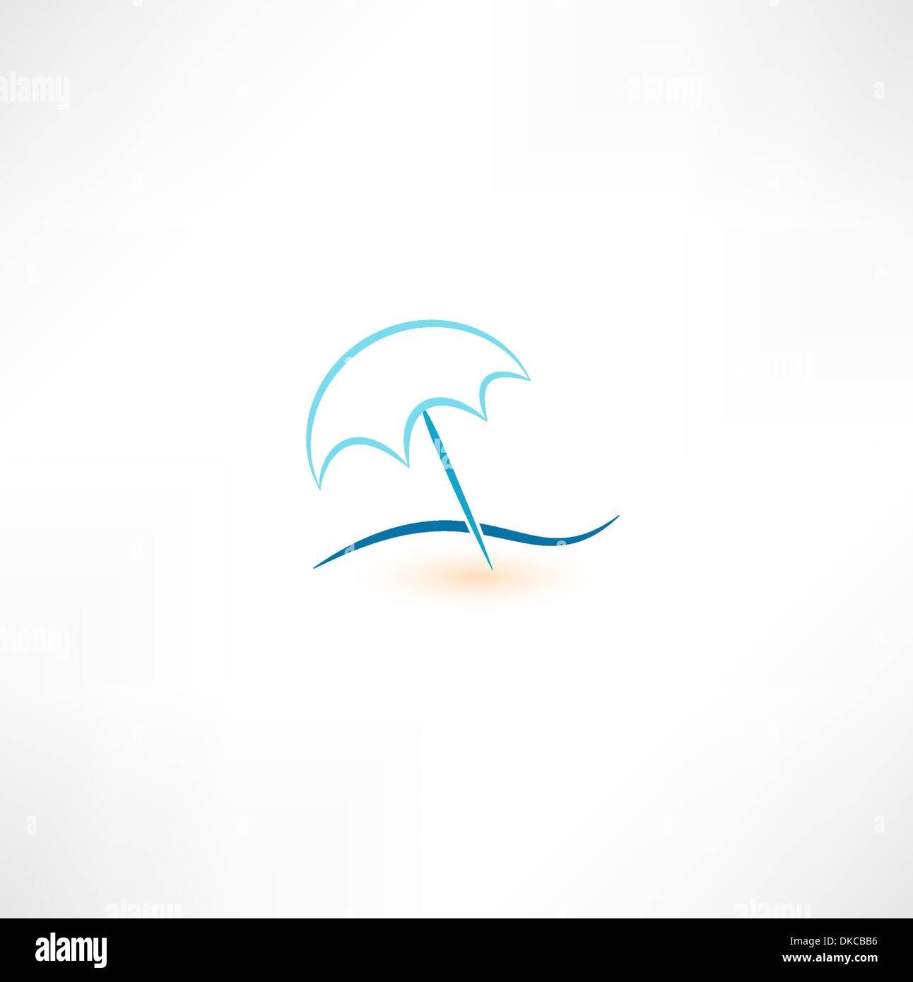 Stylish parasol Stock Vector Images - Alamy