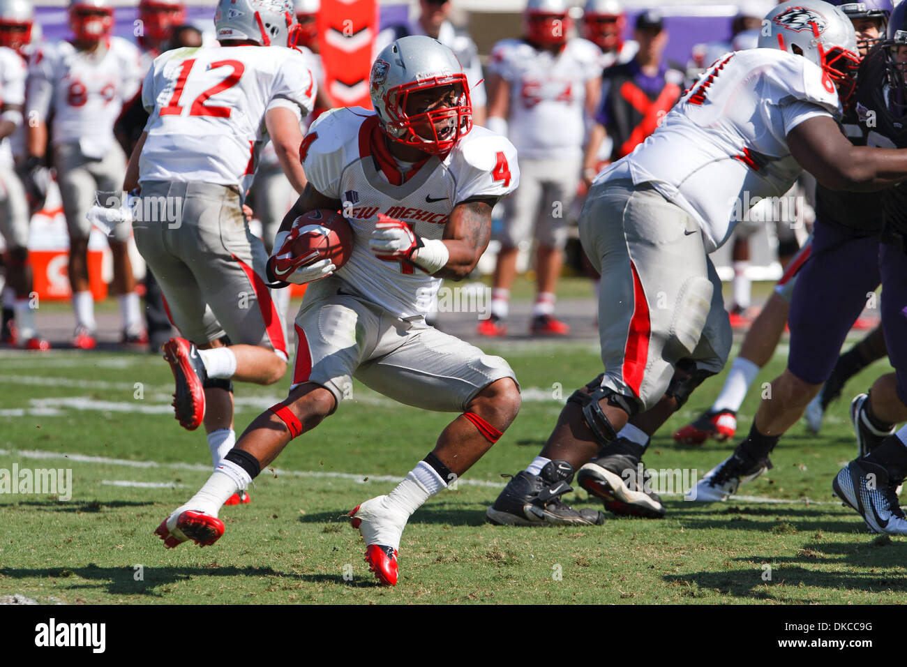 Oct. 22, 2011 - Fort Worth, Texas, US - New Mexico Lobos Running Back ...