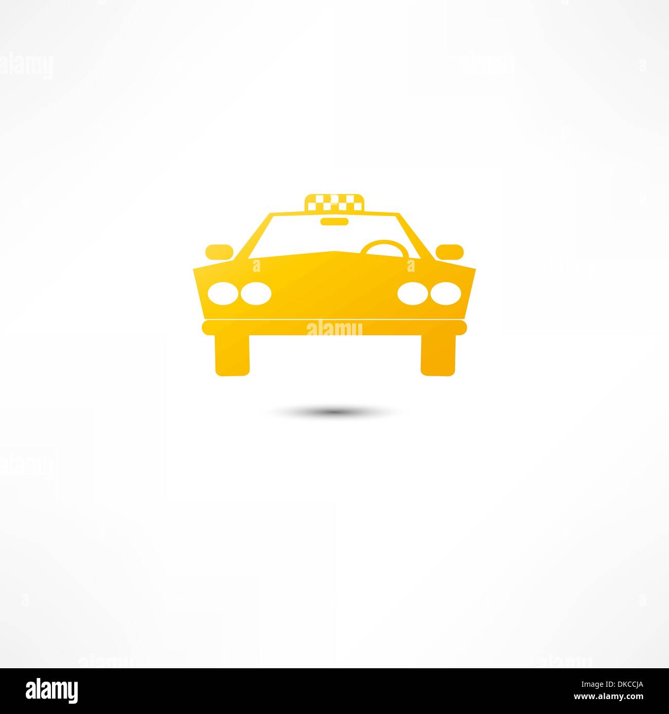 New york taxi isolated Stock Vector Images - Alamy
