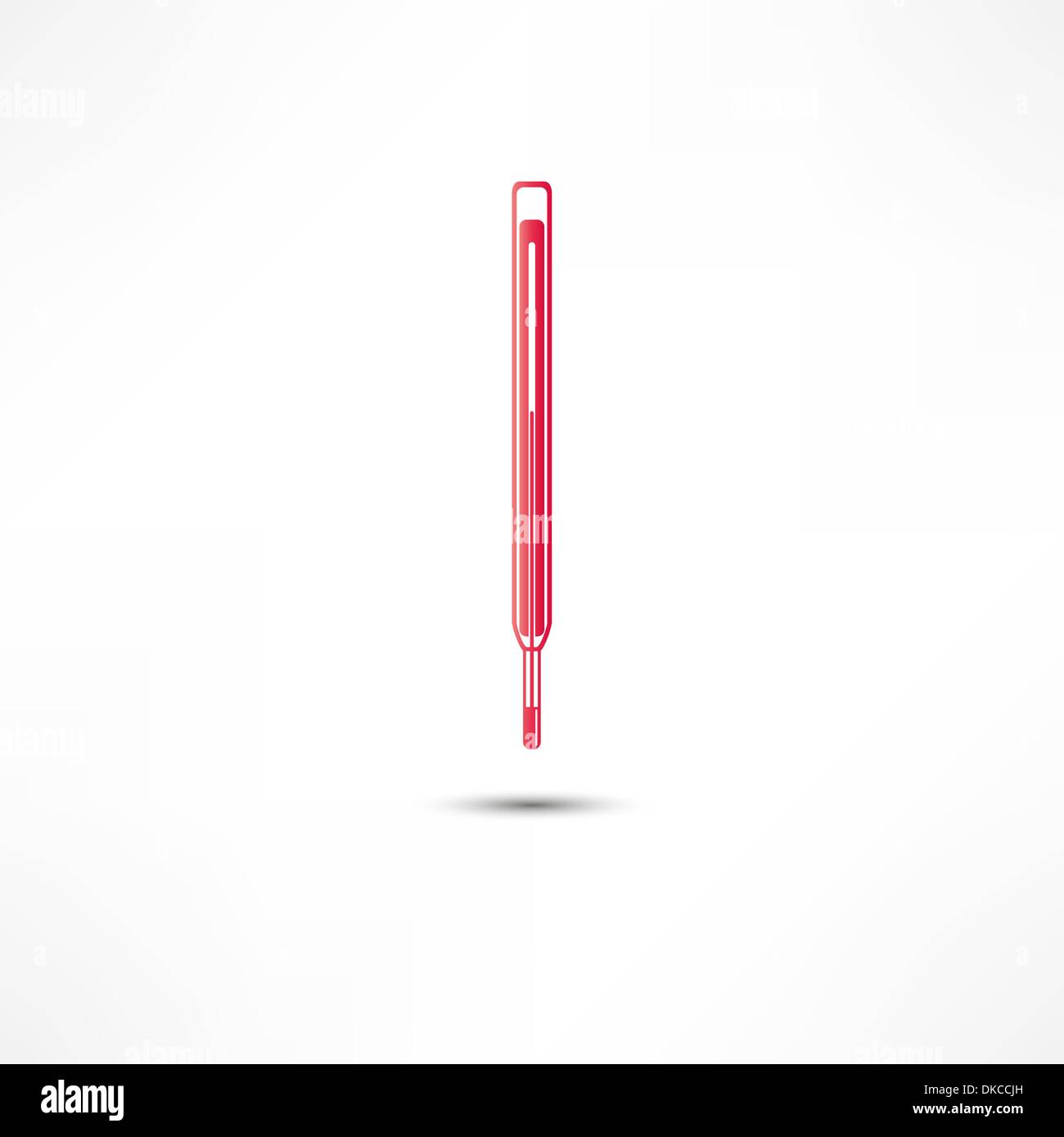 Medical Thermometer Icon Stock Vector Image & Art - Alamy