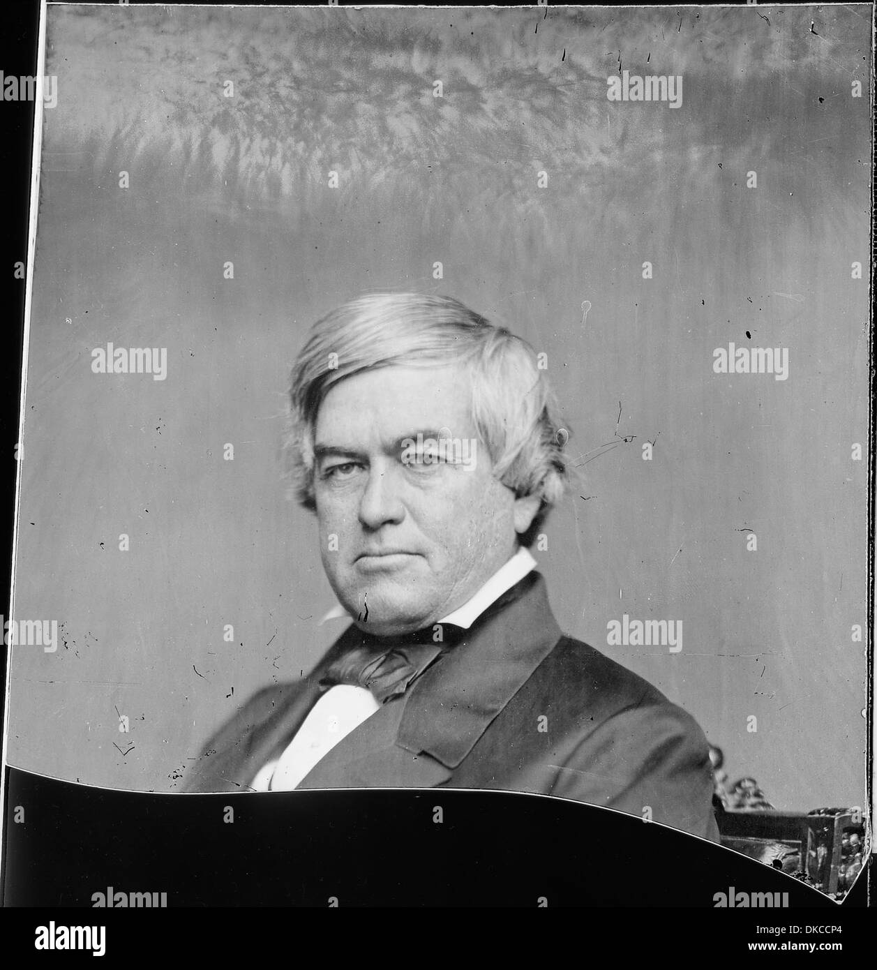 This image is a portrait of Honorable Cassius M. Clay, an influential ...