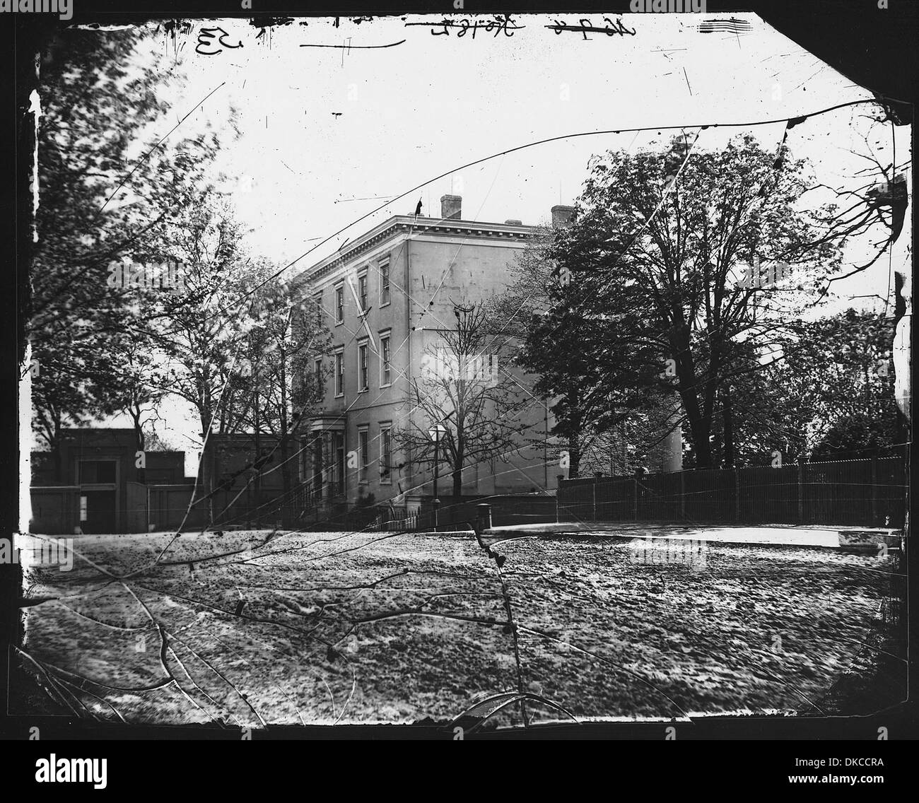 The Hon. Jeff Davis House in Richmond, Virginia, was once the residence ...