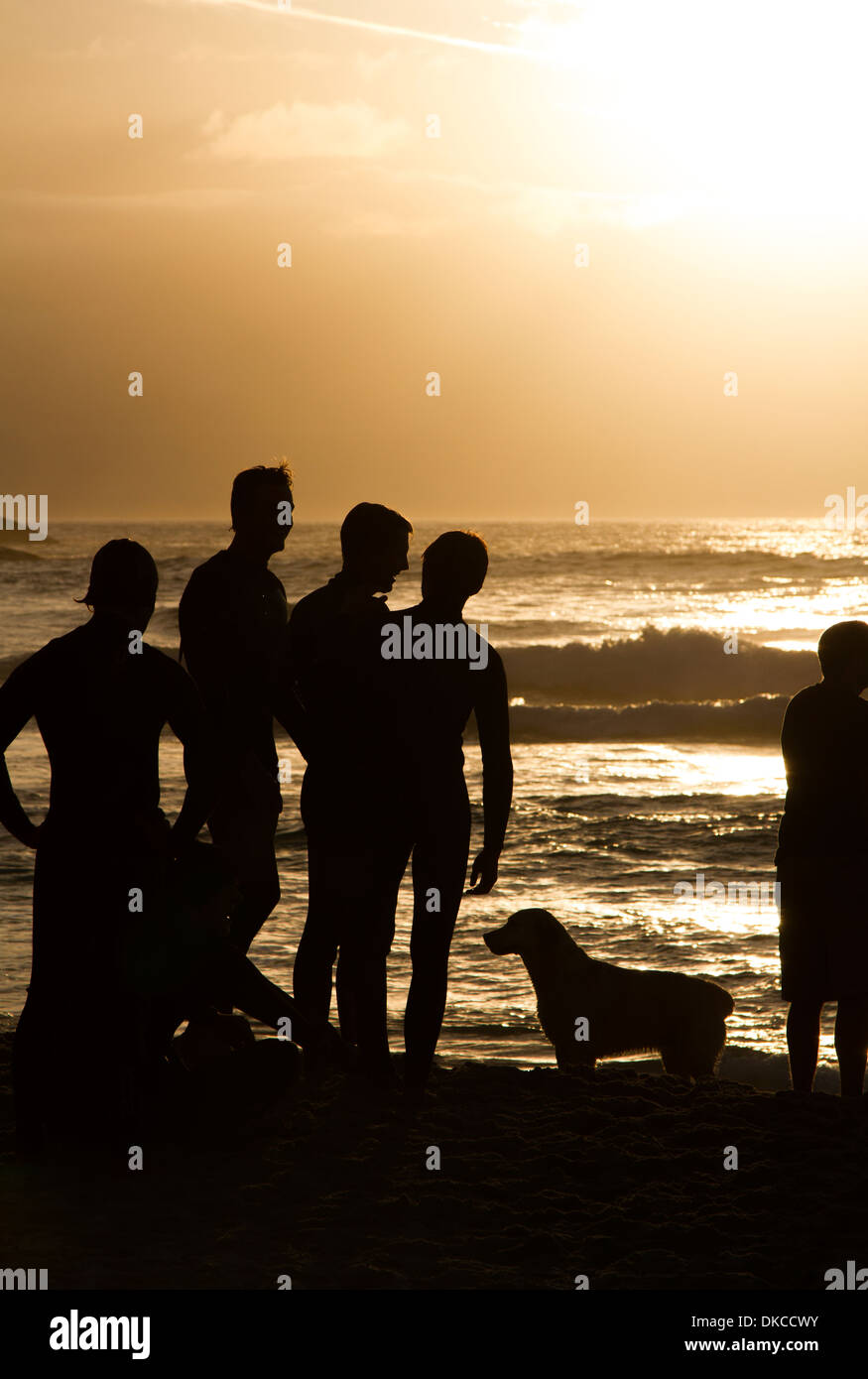 Llandudno beach sunset hi-res stock photography and images - Alamy