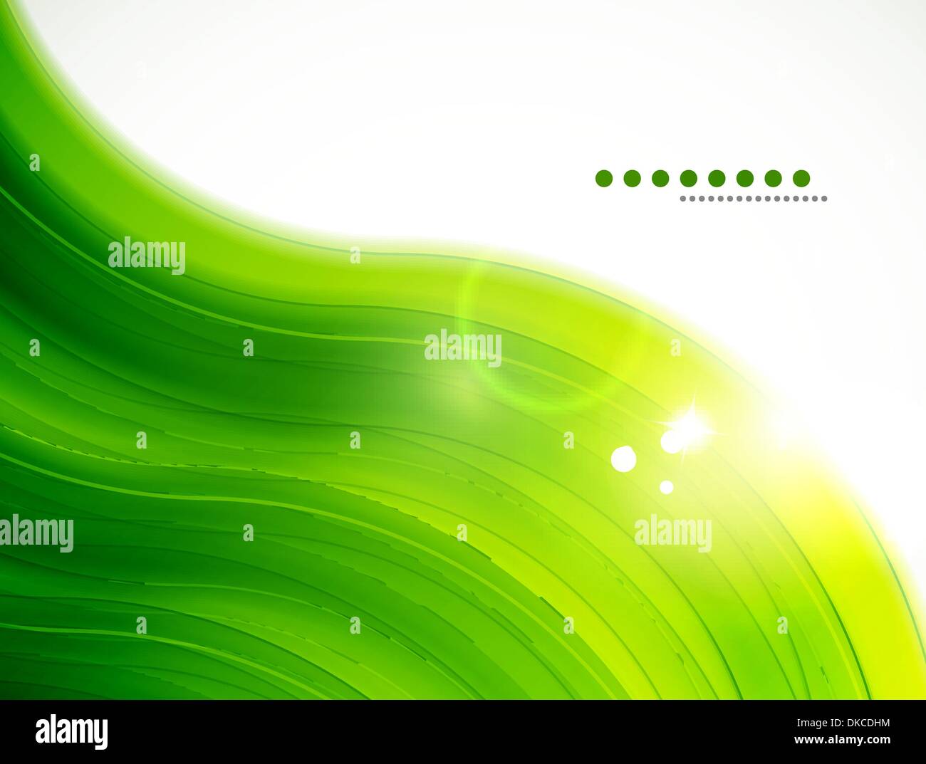 Abstract vector background, green wave Stock Vector Image & Art - Alamy