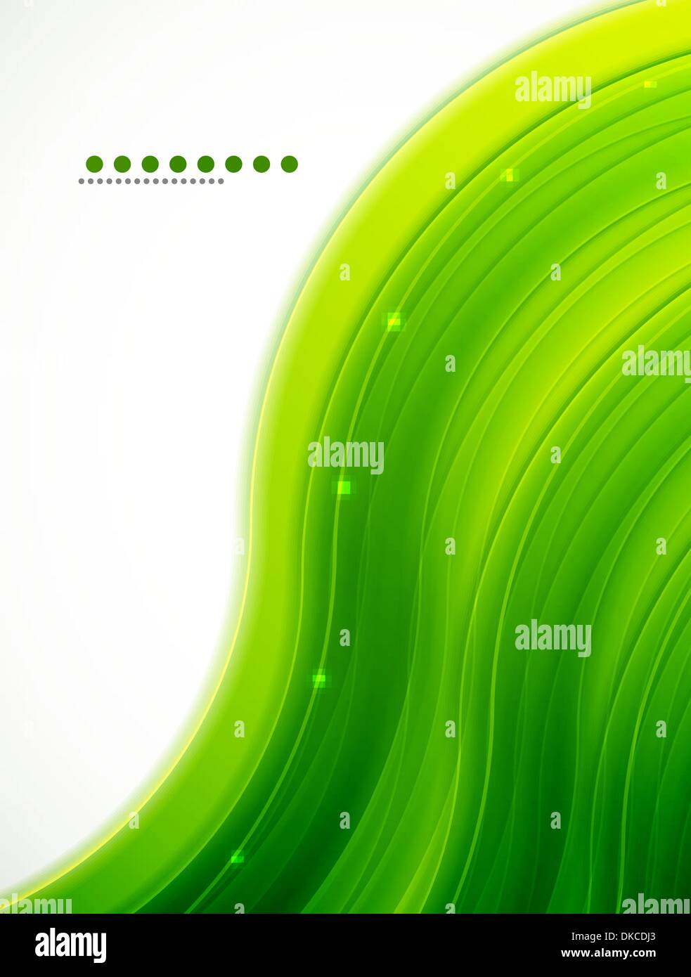 Abstract vector background, green wave Stock Vector Image & Art - Alamy
