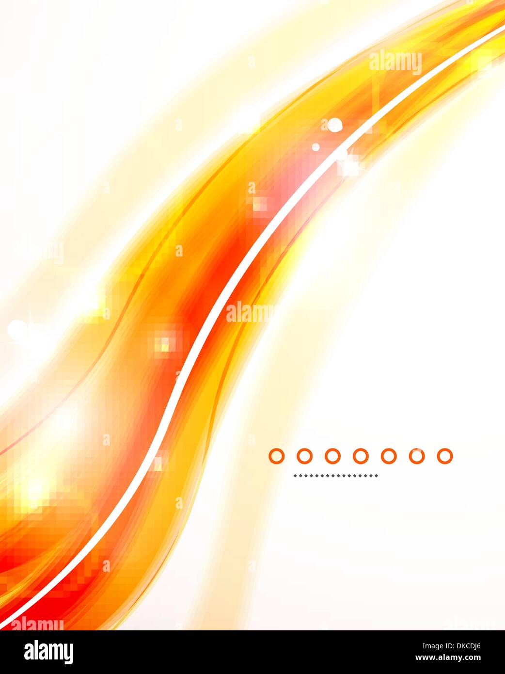 Vector orange abstarct design template Stock Vector Image & Art - Alamy