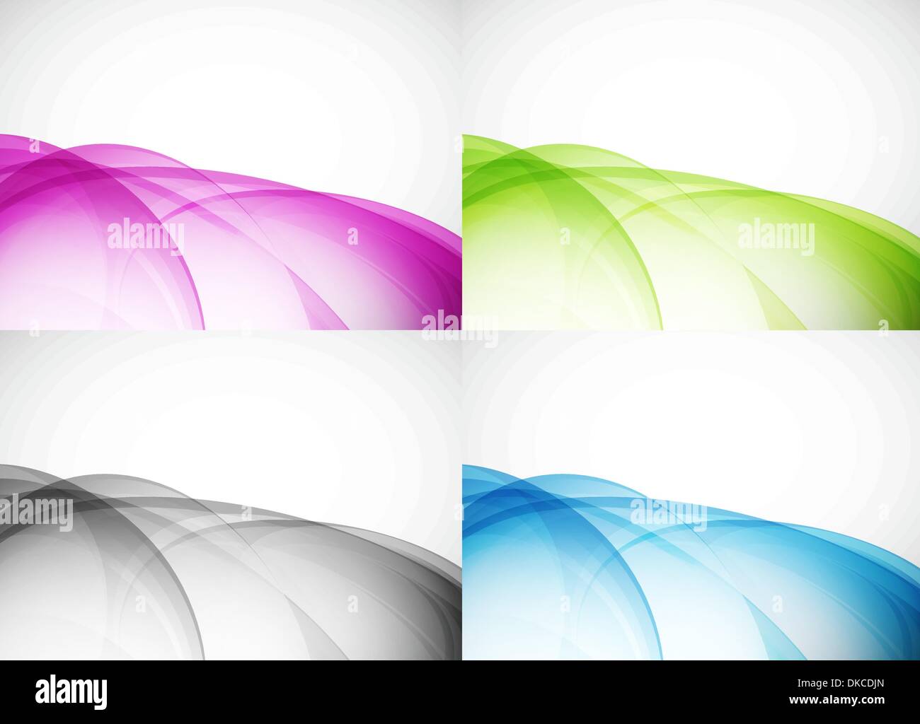 Vector illustration of color waves Stock Vector Image & Art - Alamy