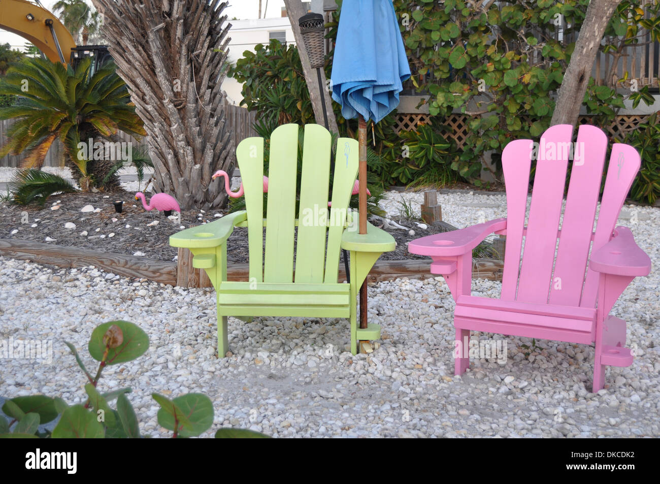 Pretty chairs waiting for people Stock Photo - Alamy