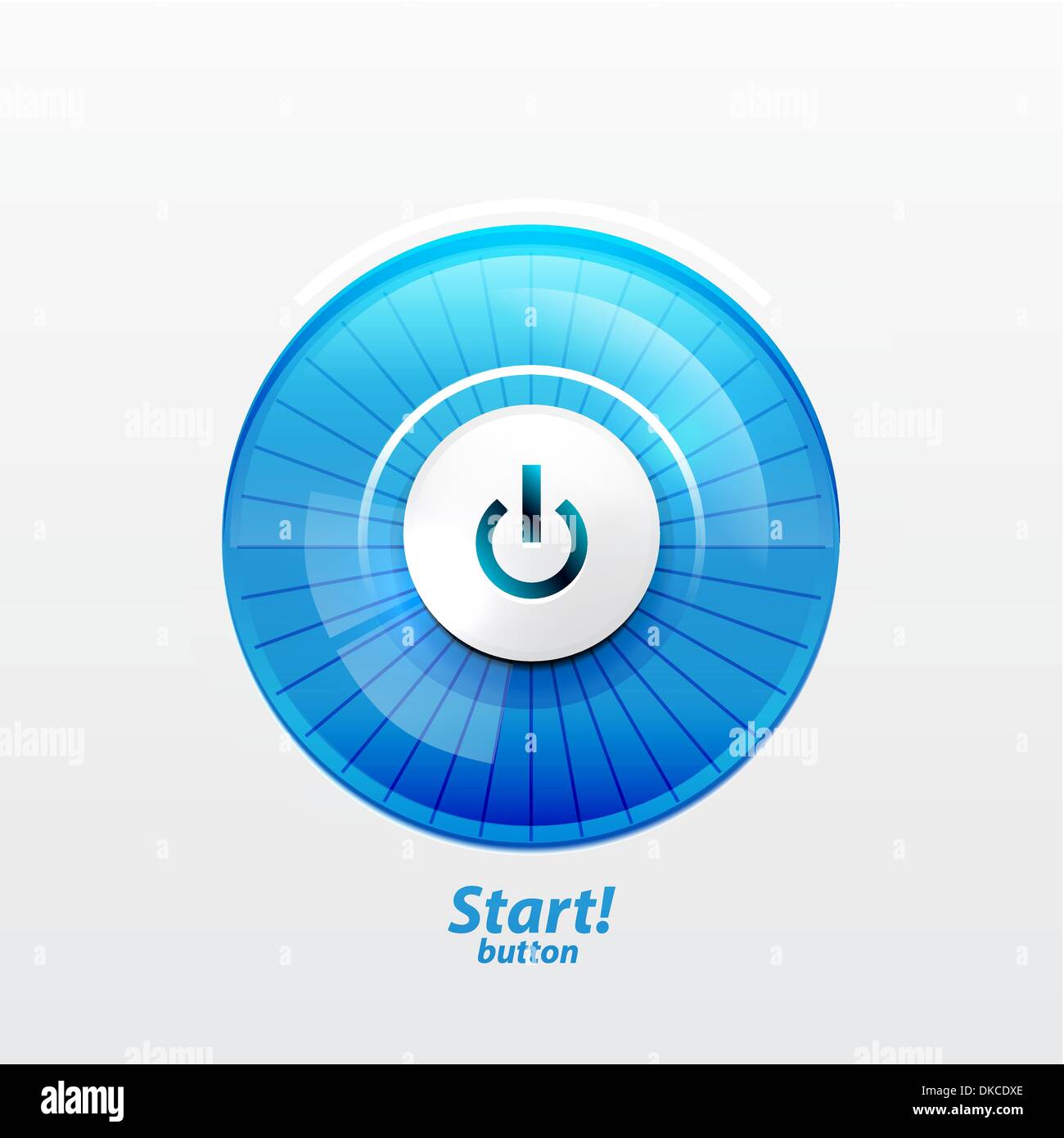 Power button. Vector eps10 illustration Stock Vector Image & Art - Alamy
