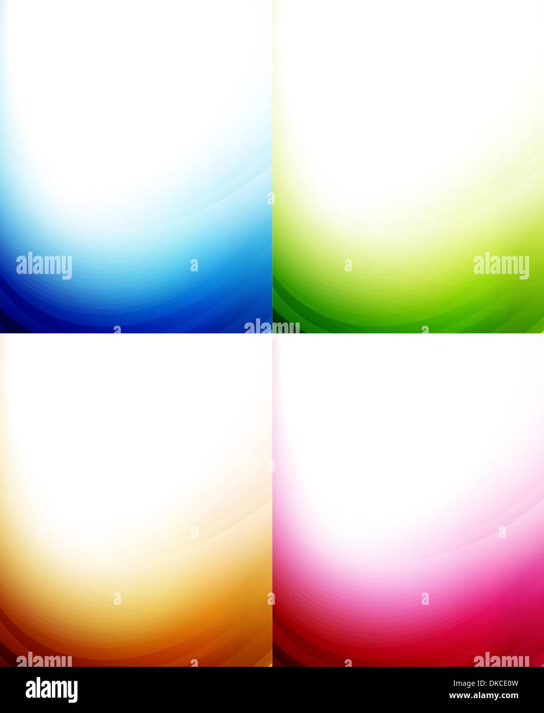 Vector illustration of color waves Stock Vector Image & Art - Alamy