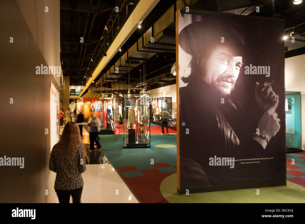 Inside the Country Music Hall of Fame in Nashville, TN, USA Stock Photo ...