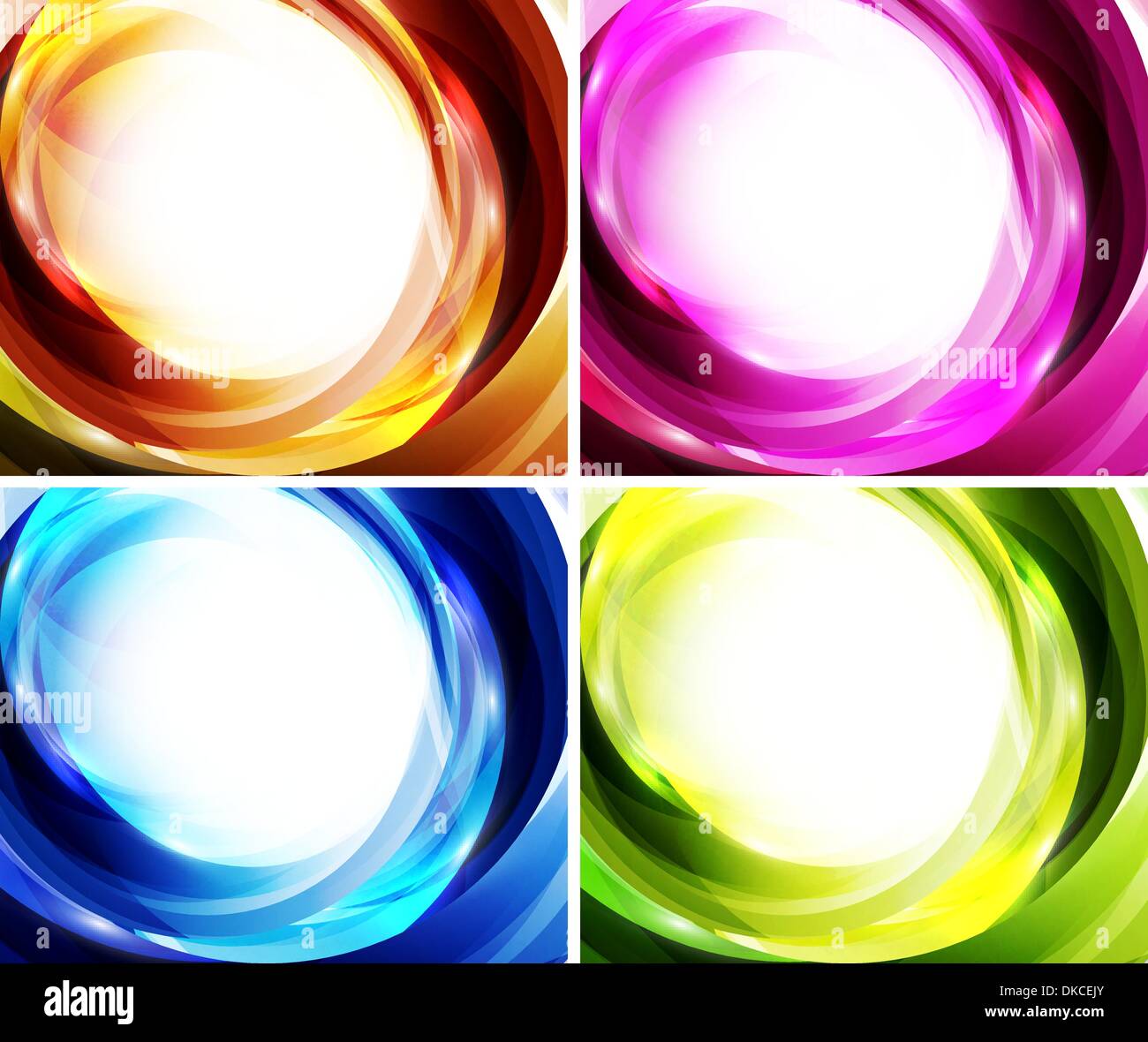 Vector illustration of color waves Stock Vector Image & Art - Alamy