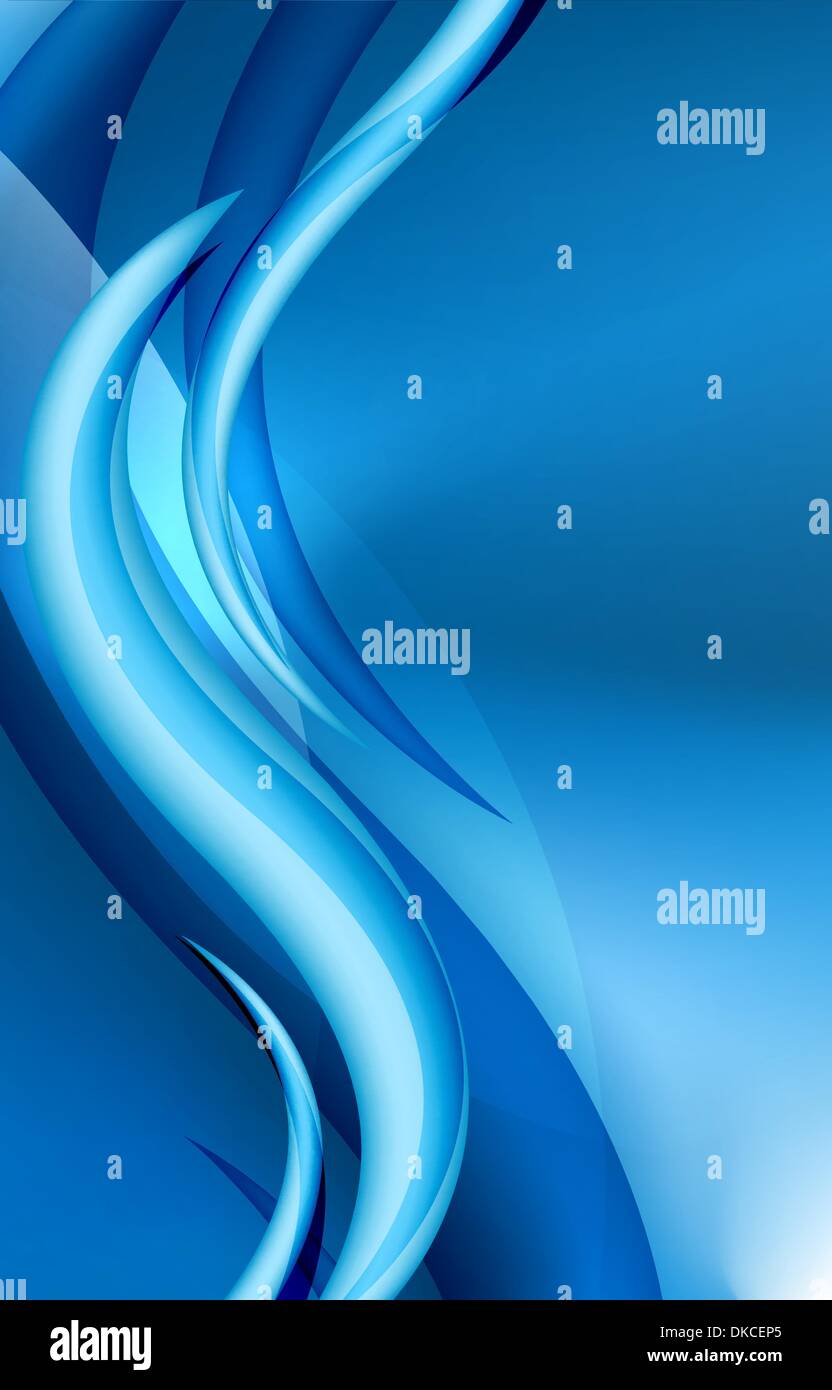 Abstract aqua world and waves. Vector eps10 background Stock Vector ...