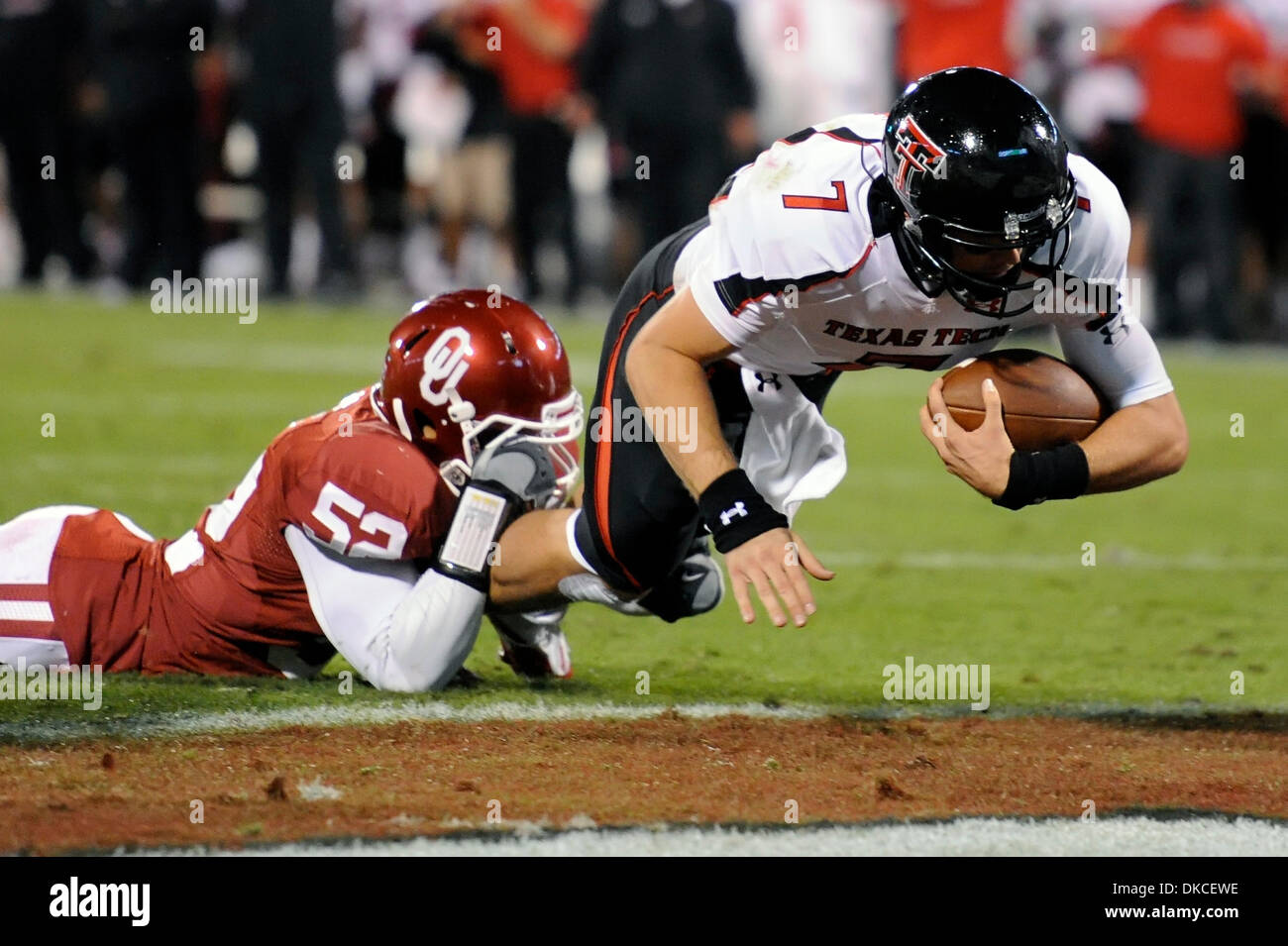 Oct. 22, 2011 - Norman, Oklahoma, U.S - Texas Tech Red Raiders ...