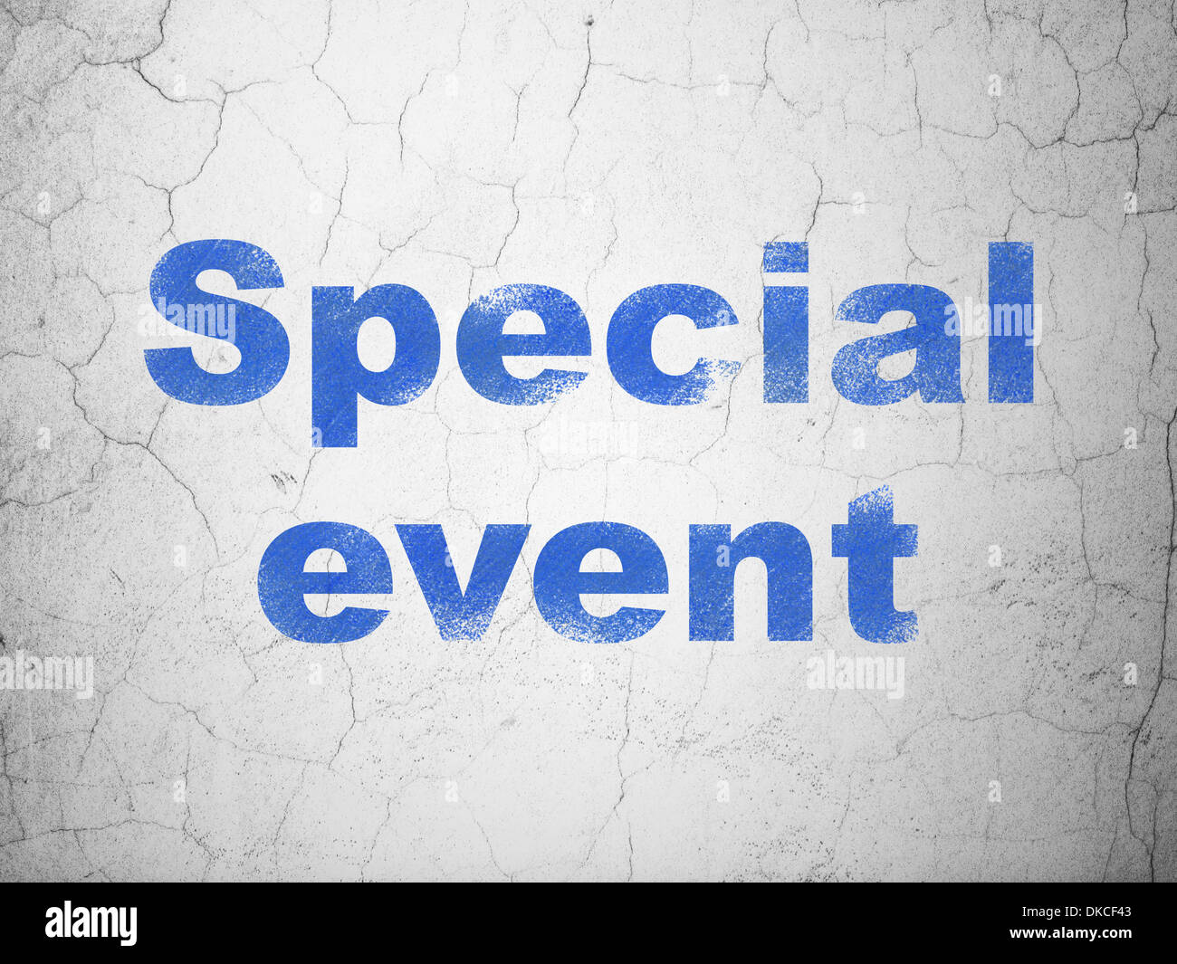 Business concept: Special Event on wall background Stock Photo - Alamy