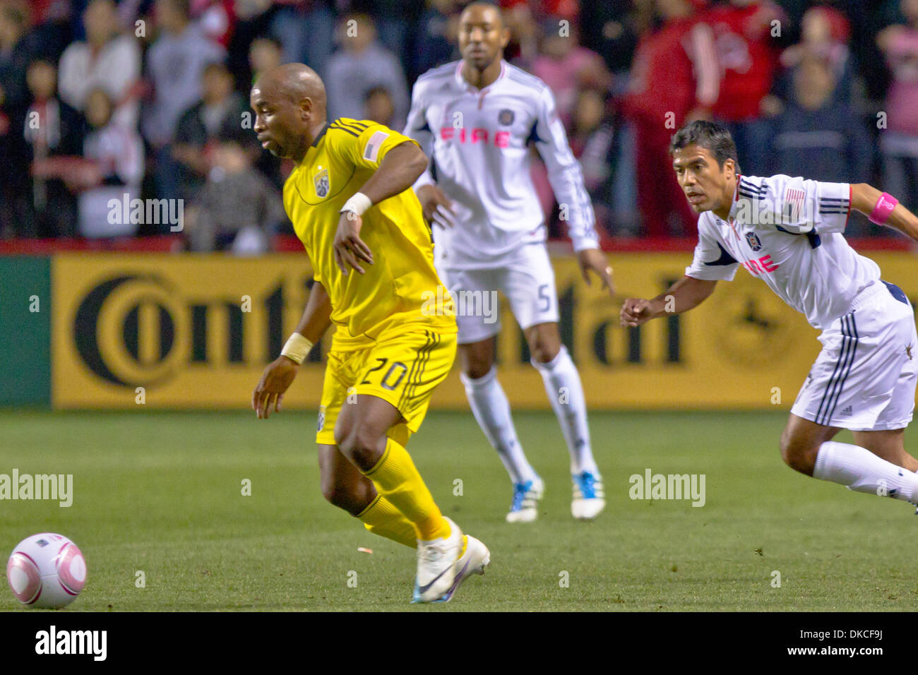 Oct. 22, 2011 - Bridgeview, Illinois, U.S - Columbus Crew forward ...