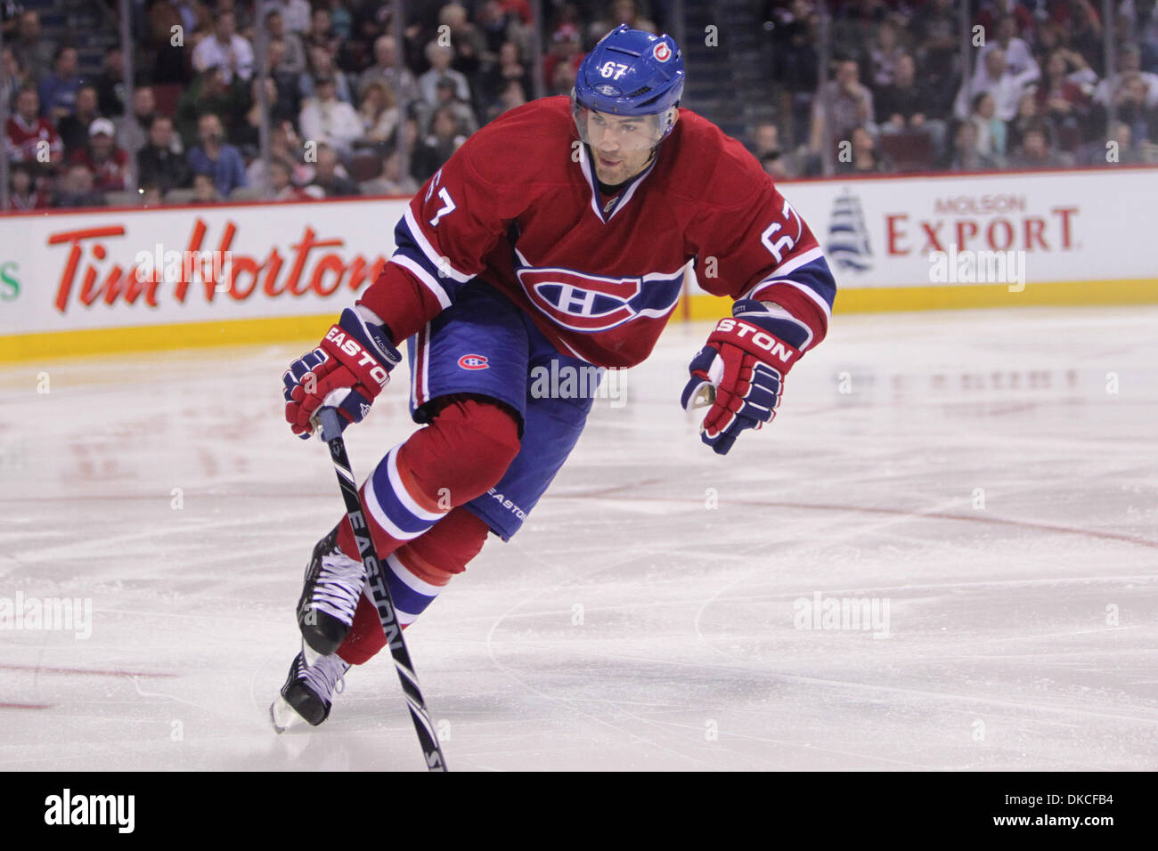 Oct. 22, 2011 - Montreal, Quebec, Canada - Montreal Canadiens forward ...