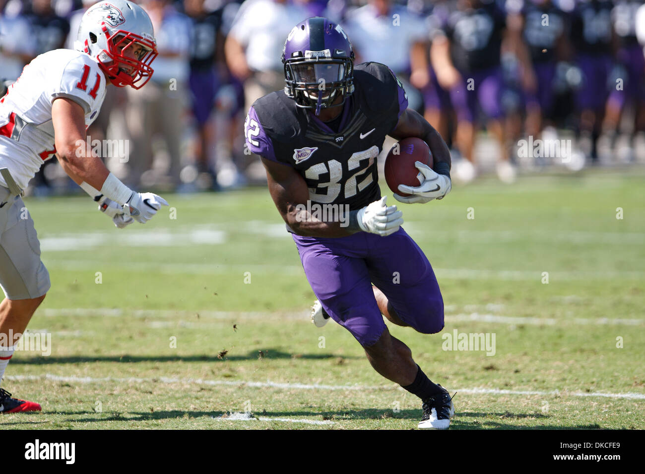 Oct. 22, 2011 - Fort Worth, Texas, US - TCU Horned Frogs Tail Back ...