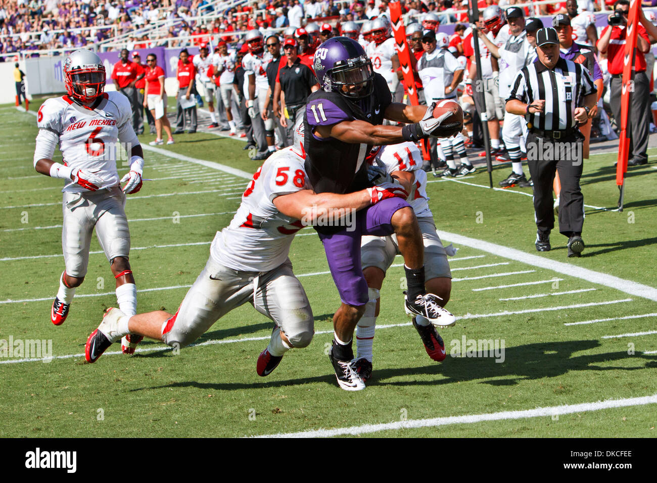 Oct. 22, 2011 - Fort Worth, Texas, US - TCU Horned Frogs Wide Receiver ...
