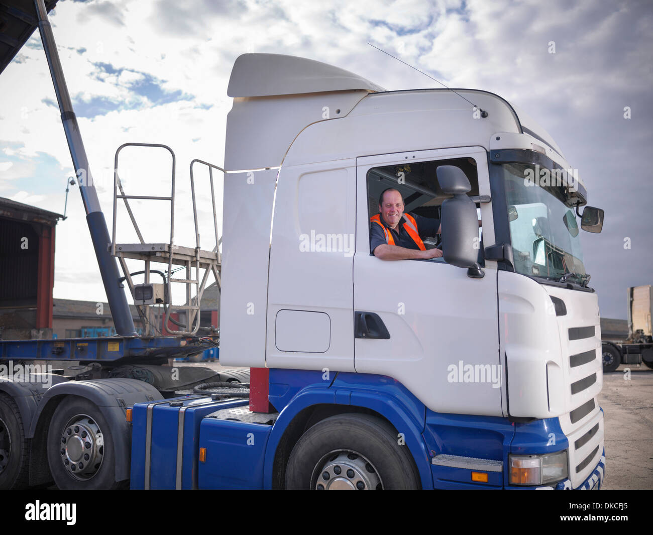 Worker driver hi-res stock photography and images - Alamy