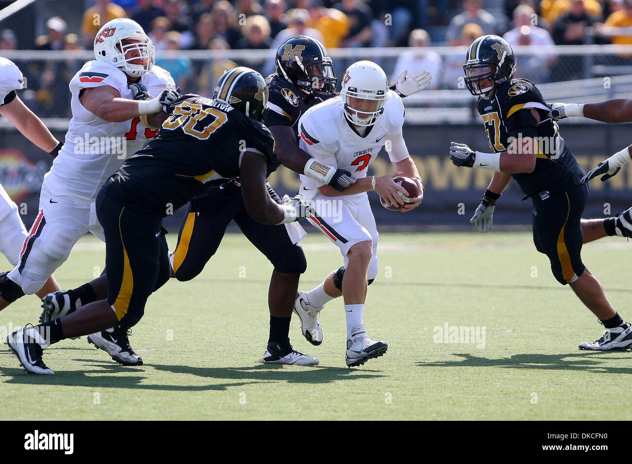 Oct. 22, 2011 - Columbia, Missouri, U.S - Oklahoma State Cowboys ...