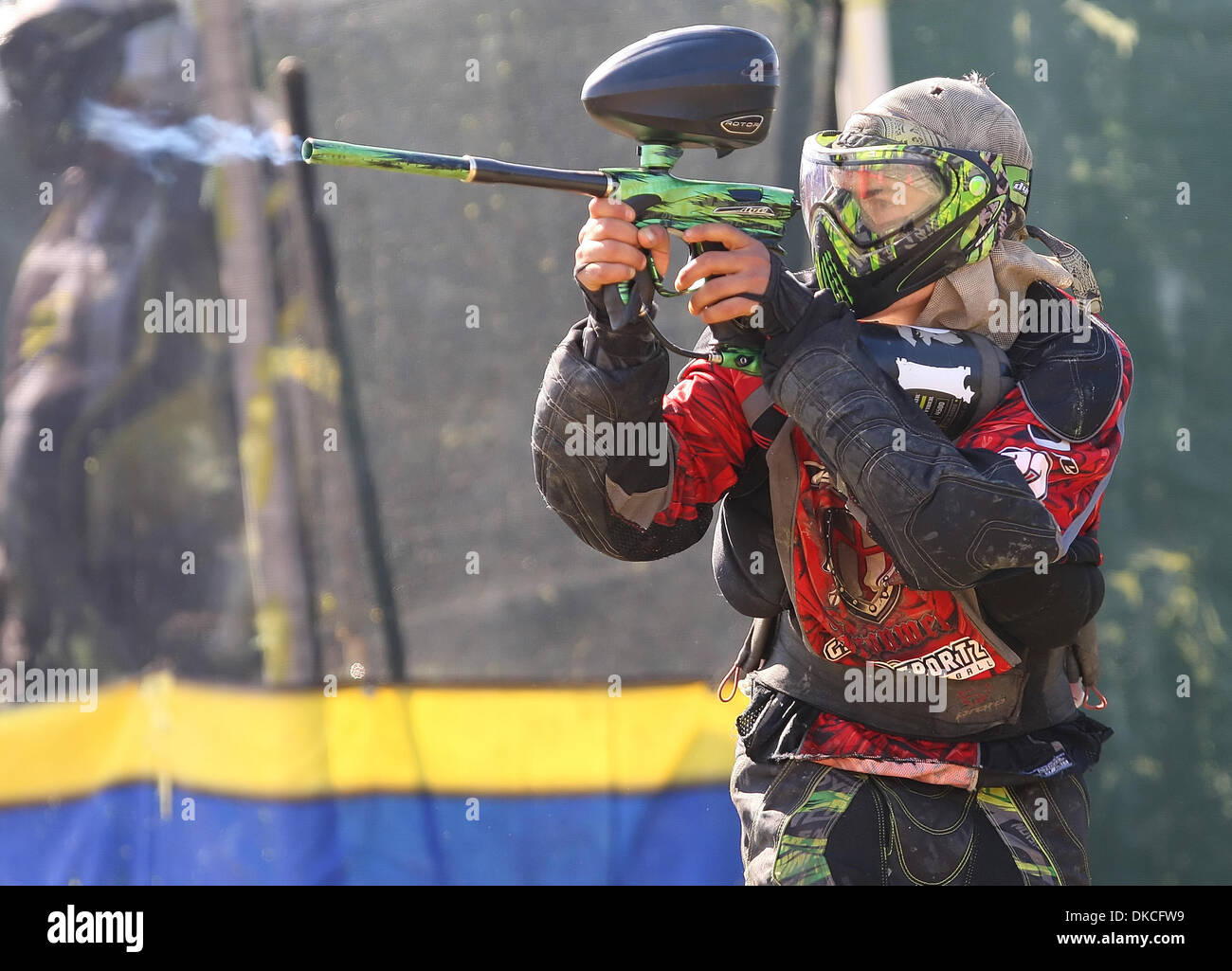 Oct. 22, 2011 - Polk City, Florida, U.S - L.A. Ironmen player Eric ...