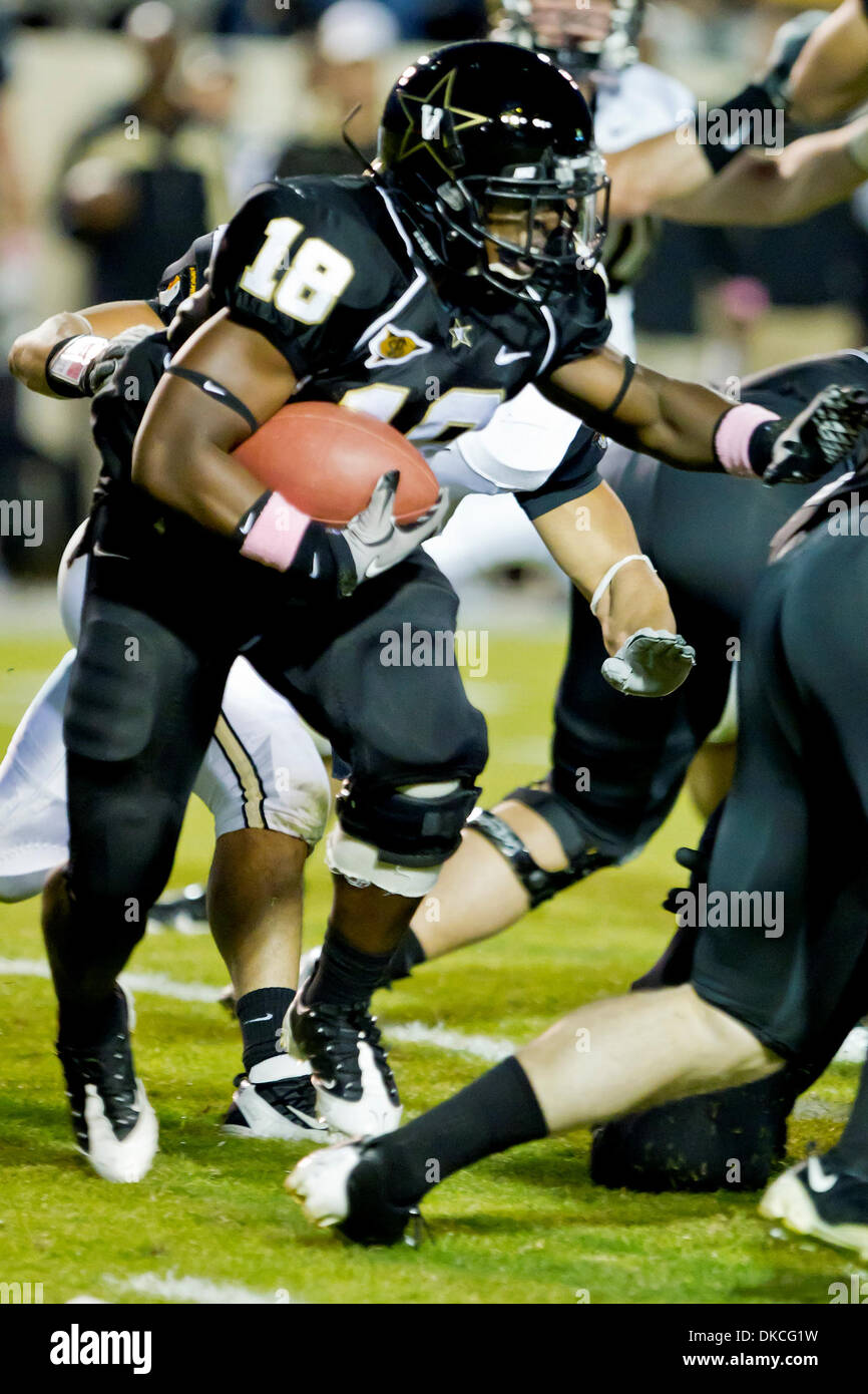 Oct. 22, 2011 - Nashville, Tennessee, U.S - Vanderbilt Commodores ...