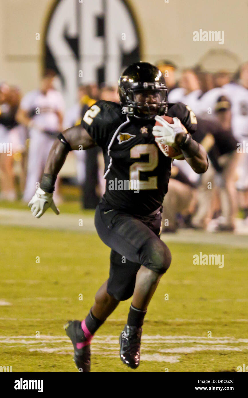 Oct. 22, 2011 - Nashville, Tennessee, U.S - Vanderbilt Commodores ...