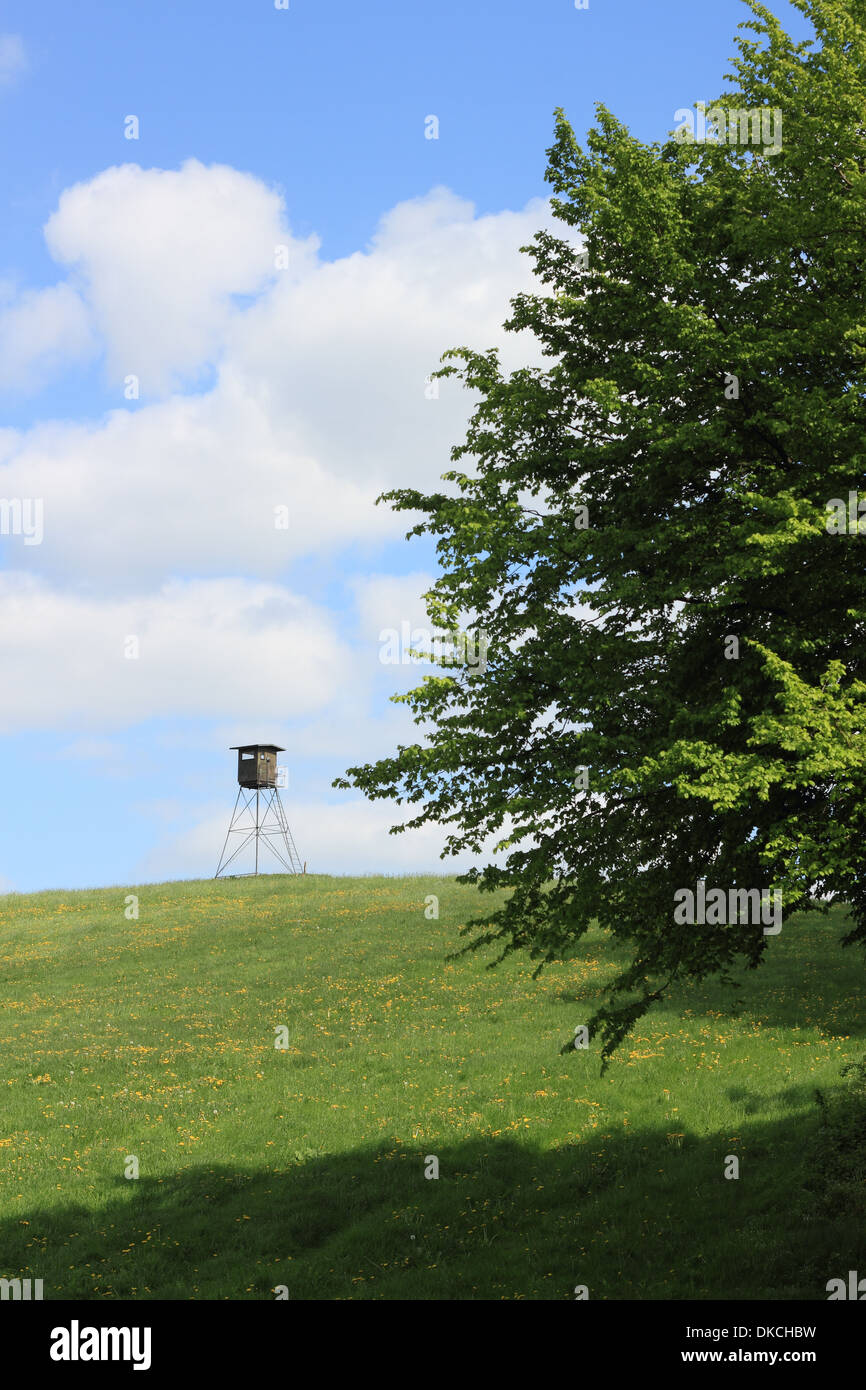 elevated Box stand Stock Photo - Alamy