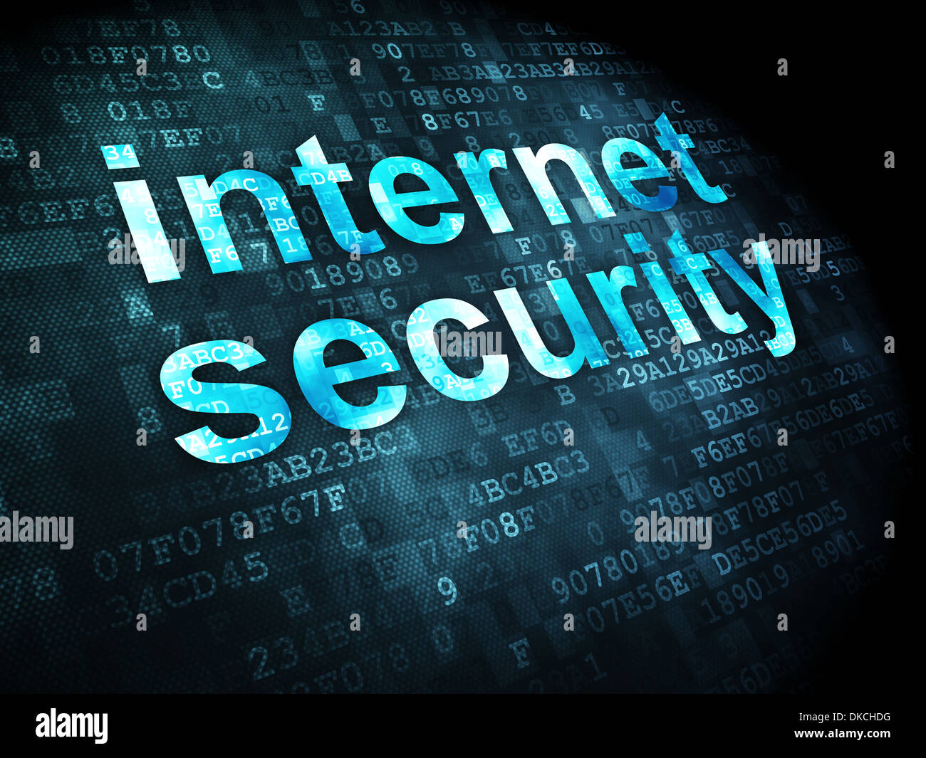 Protection concept: Internet Security on digital background Stock Photo ...