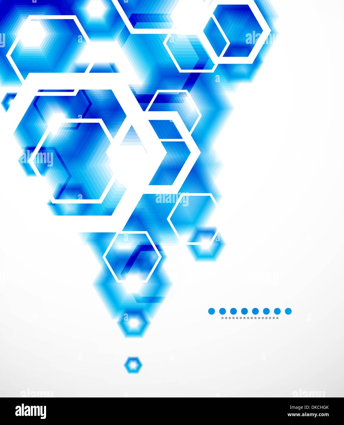 Vector illustration of color hexagons Stock Vector Image & Art - Alamy