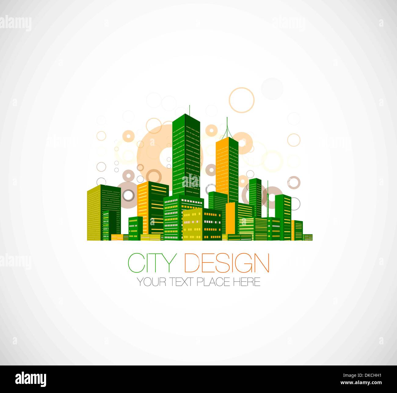 Abstract city skyscrapers vector background Stock Vector Image & Art - Alamy